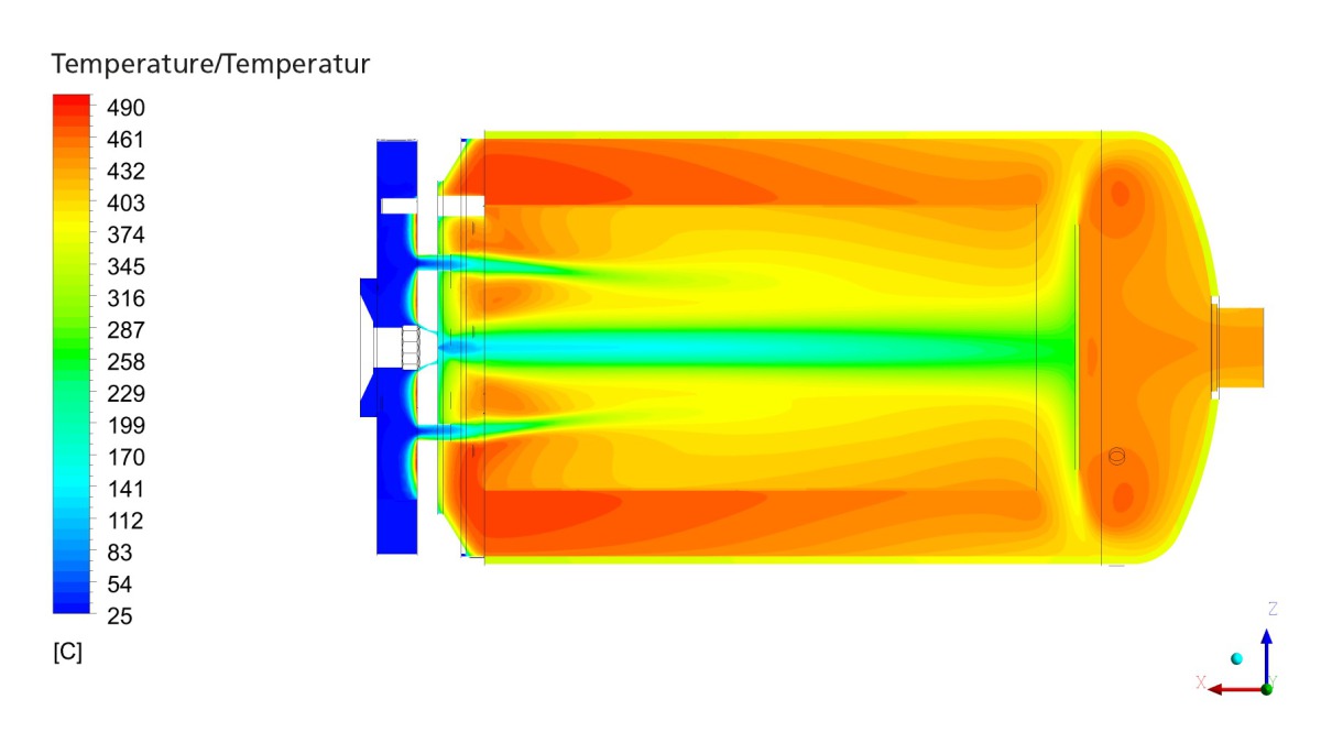 Multi-fuel burner for simultaneous combustion of liquid and gaseous ...