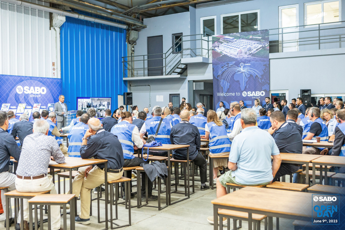 First open day event at the Greek machine builder Sabo S. A. - Zi Brick ...